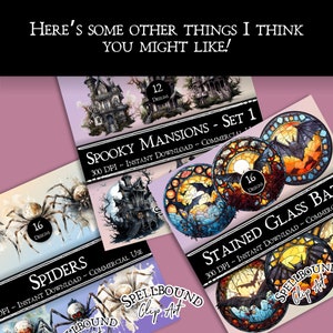 Halloween Flying Bats Digital Clipart, Commercial Use, Instant Download ...