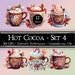 Hot Cocoa Digital Clipart Commercial Use Instant Download - Etsy