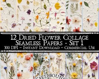 Cottagecore Flower Bouquets Digital Clipart Commercial Use - Etsy