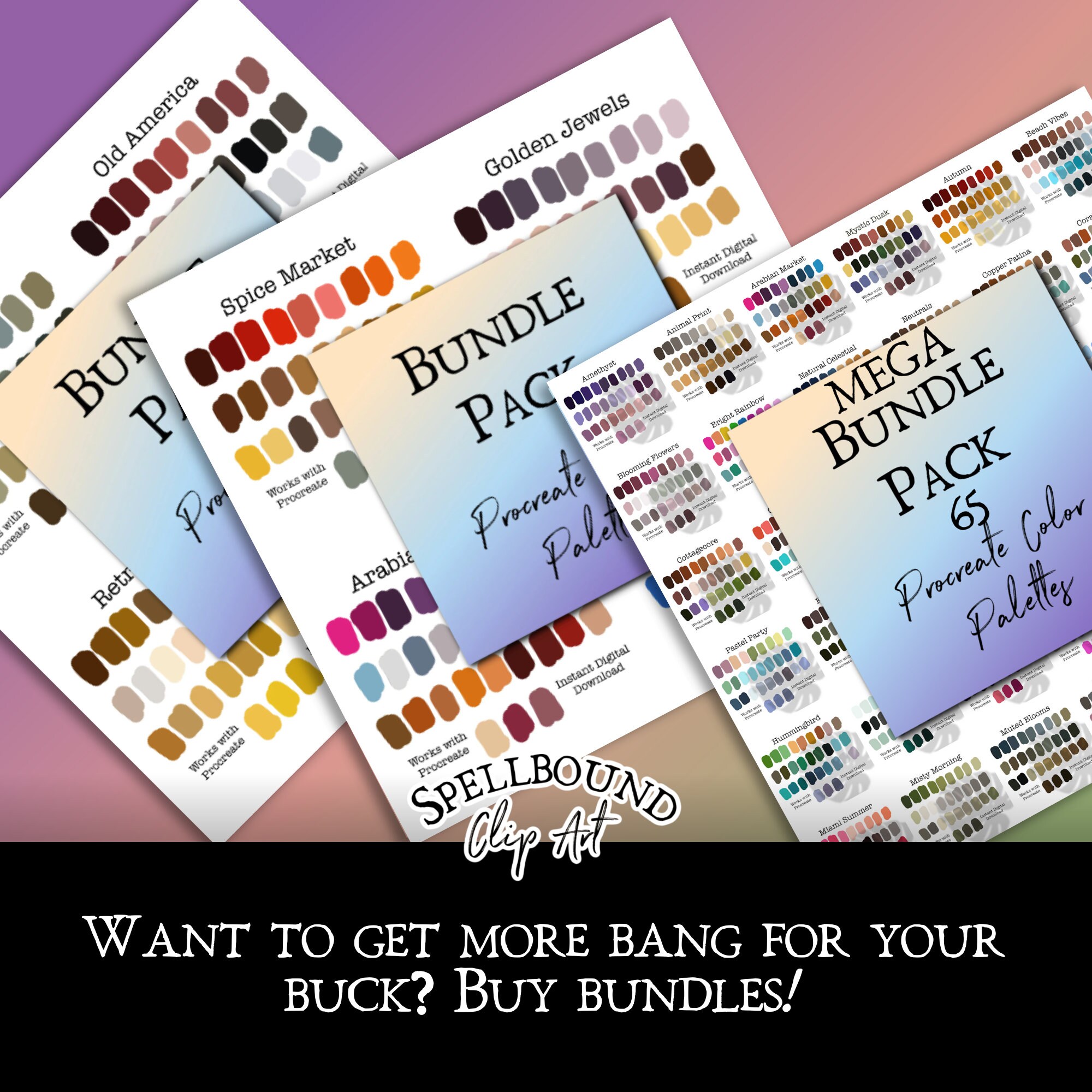 Procreate Color Palette, Beach Colors, Sand & Water, Color Swatches ...