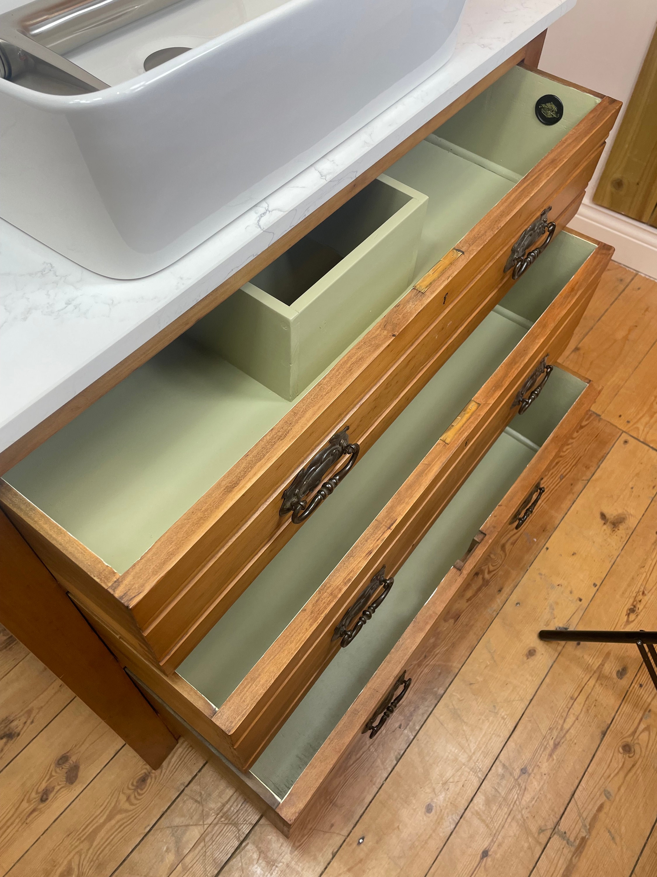 Bathroom Vanity Unit Made to Order Vanity Unit Custom Made Bathroom ...