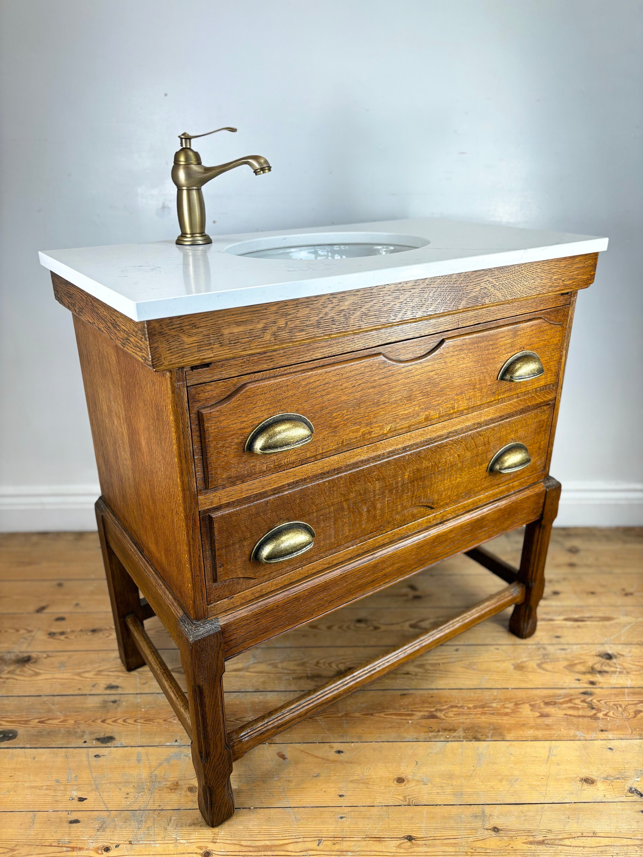Bathroom Vanity Unit Made to Order Vanity Unit Custom Made Bathroom ...
