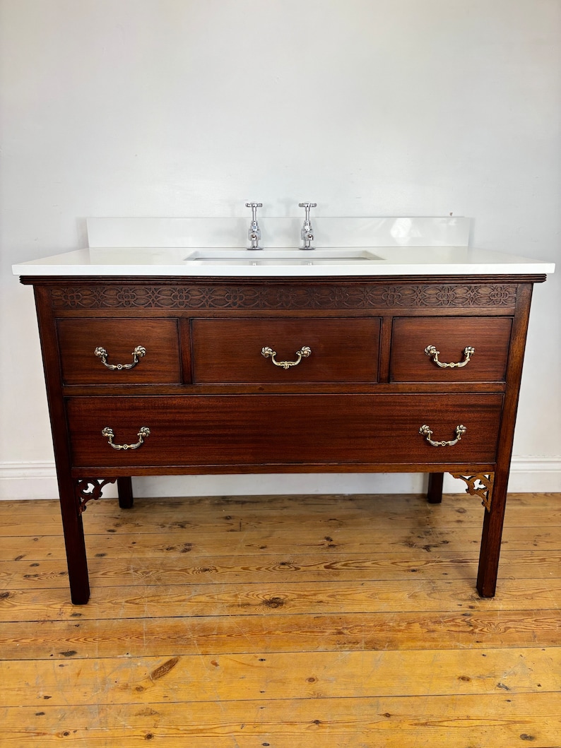 Bathroom Vanity Unit Made to Order Vanity Unit Custom Made Bathroom ...