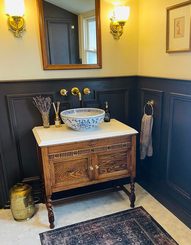 Bathroom Vanity Unit Made to Order Vanity Unit Custom Made Bathroom ...