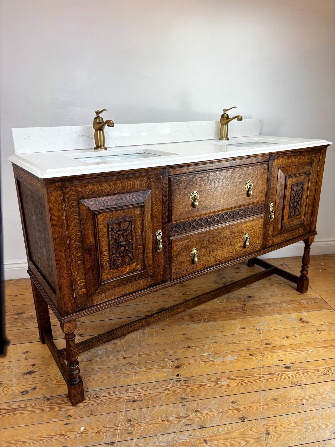 Traditional Bathroom Vanity Unit Made to Order Vanity Unit Custom Made ...