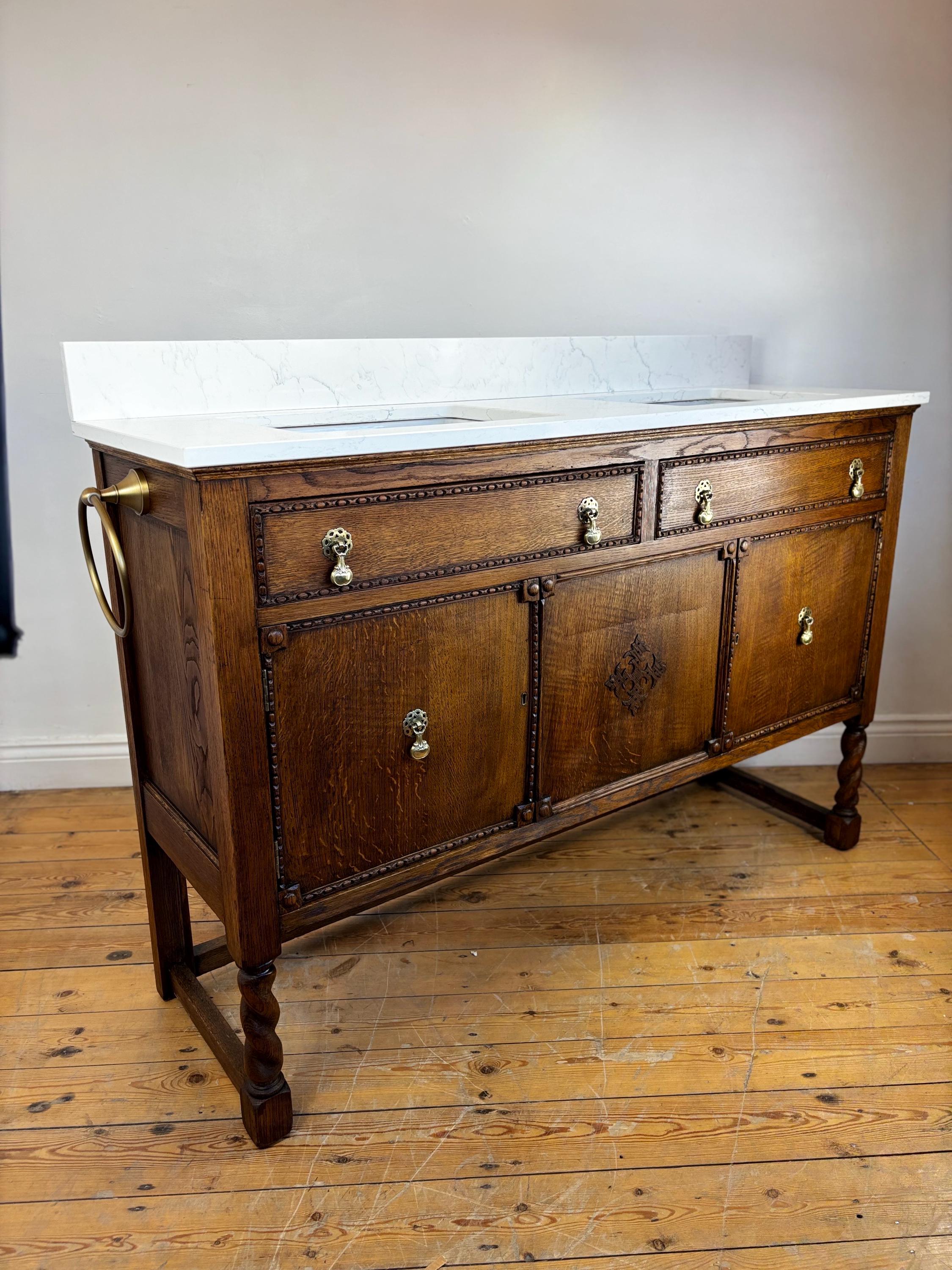 Traditional Bathroom Vanity Unit Made to Order Vanity Unit Custom Made ...