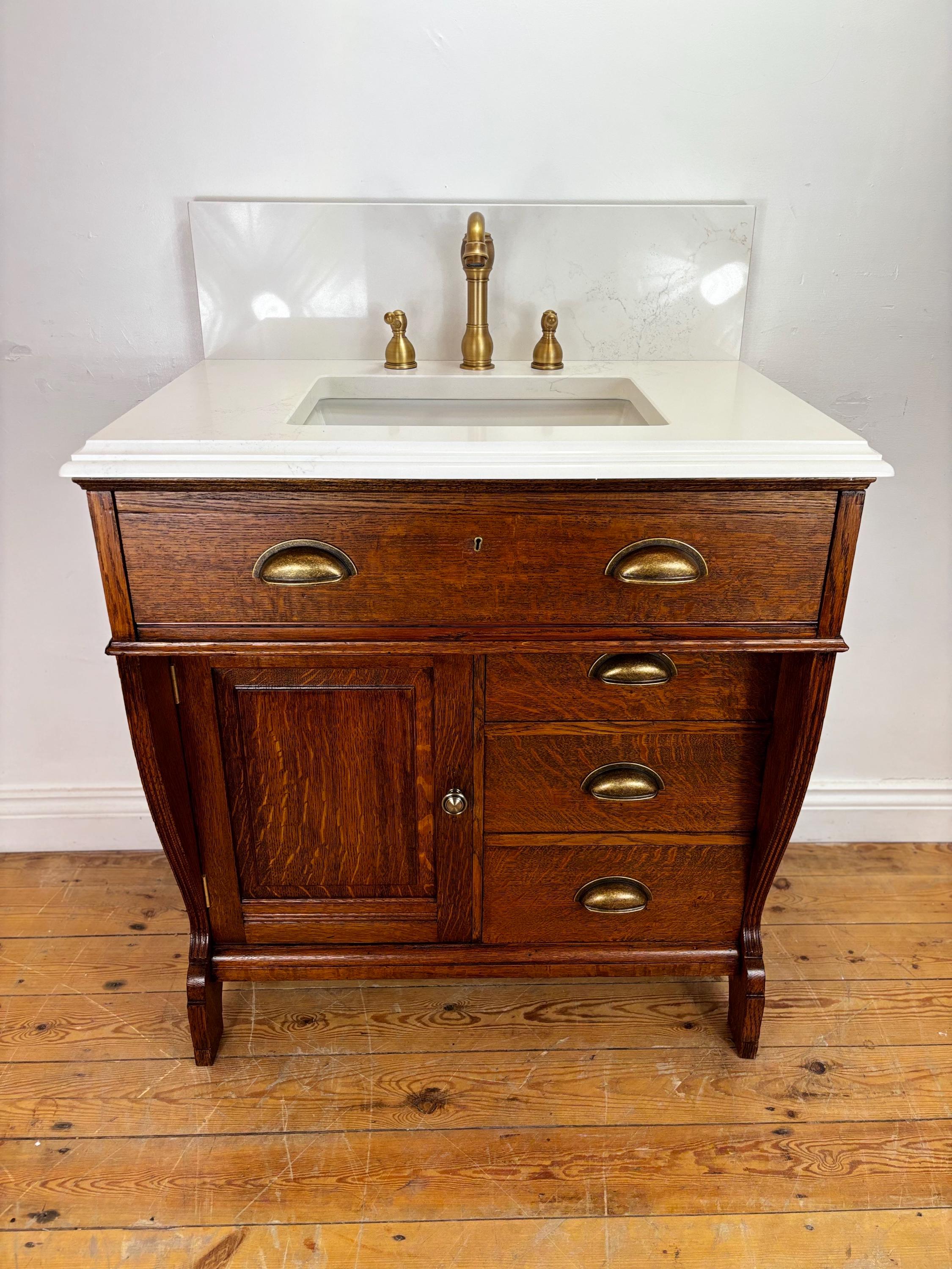 Traditional Bathroom Vanity Unit Made to Order Vanity Unit Custom Made ...