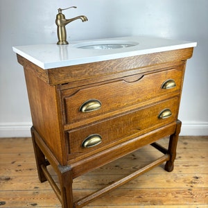 Bathroom Vanity Unit Made to Order Vanity Unit Custom Made Bathroom ...