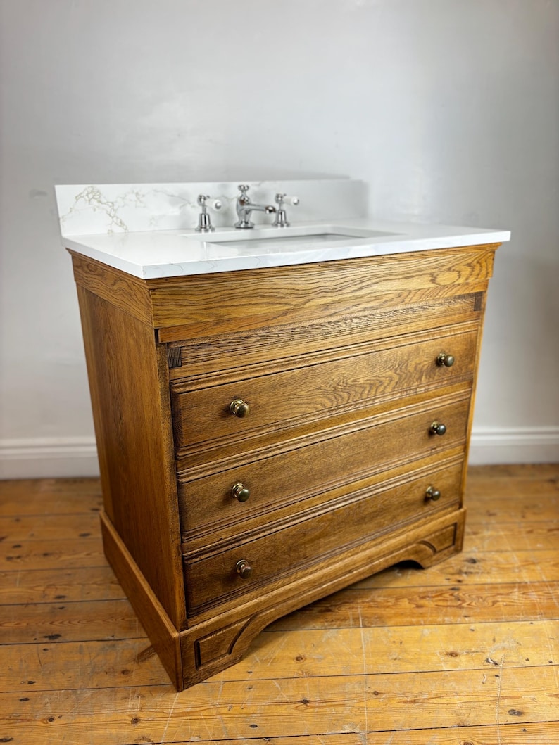 Traditional Bathroom Vanity Unit Made to Order Vanity Unit Custom Made ...