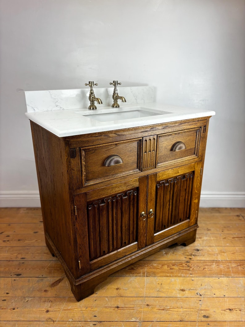 Traditional Bathroom Vanity Unit Made to Order Vanity Unit Custom Made ...