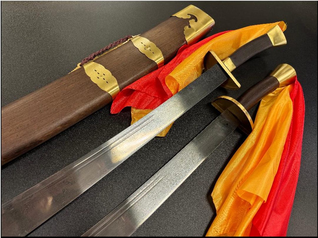 Zuko Blue Spirit Double Oxtail Sword - Etsy