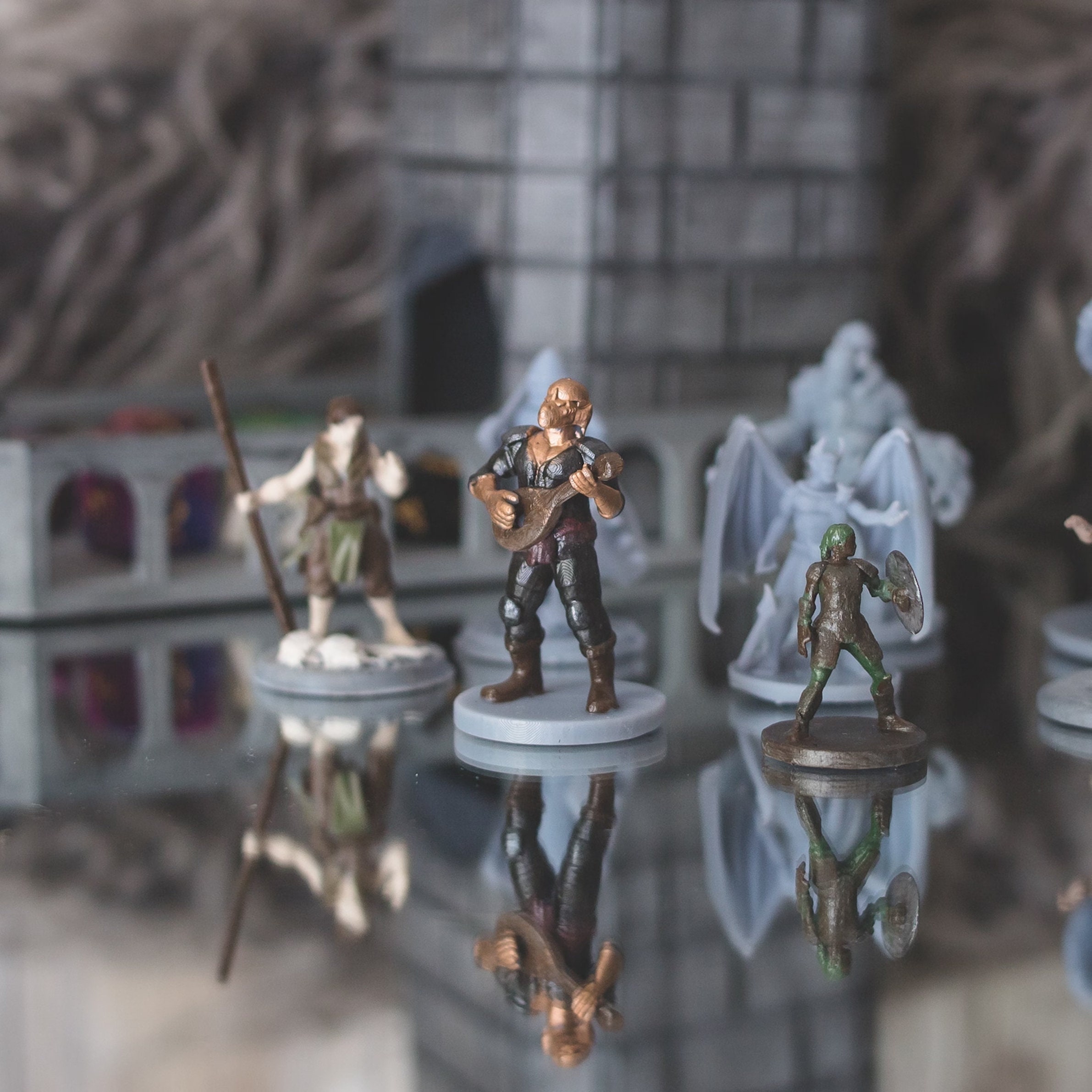3D Printed Mini Figurines, Custom Mini 3d Prints, Role Playing Mini ...