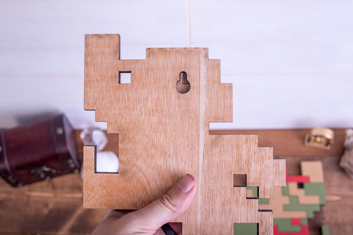 8bit Super Mario SVG for Wall Display - Etsy