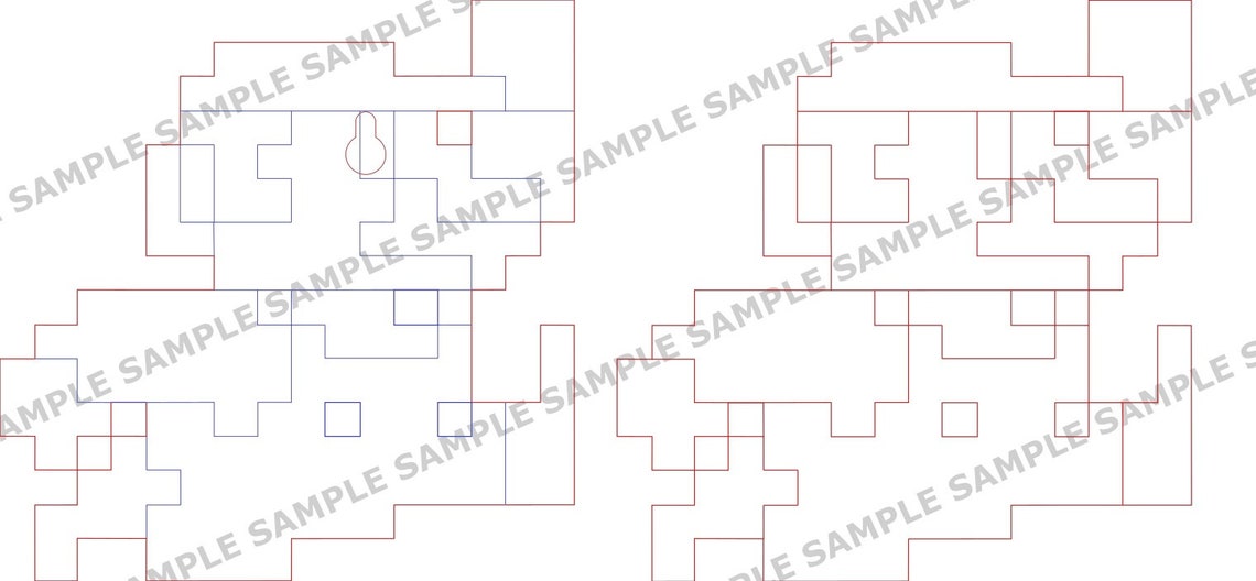 8bit Super Mario SVG for Wall Display - Etsy