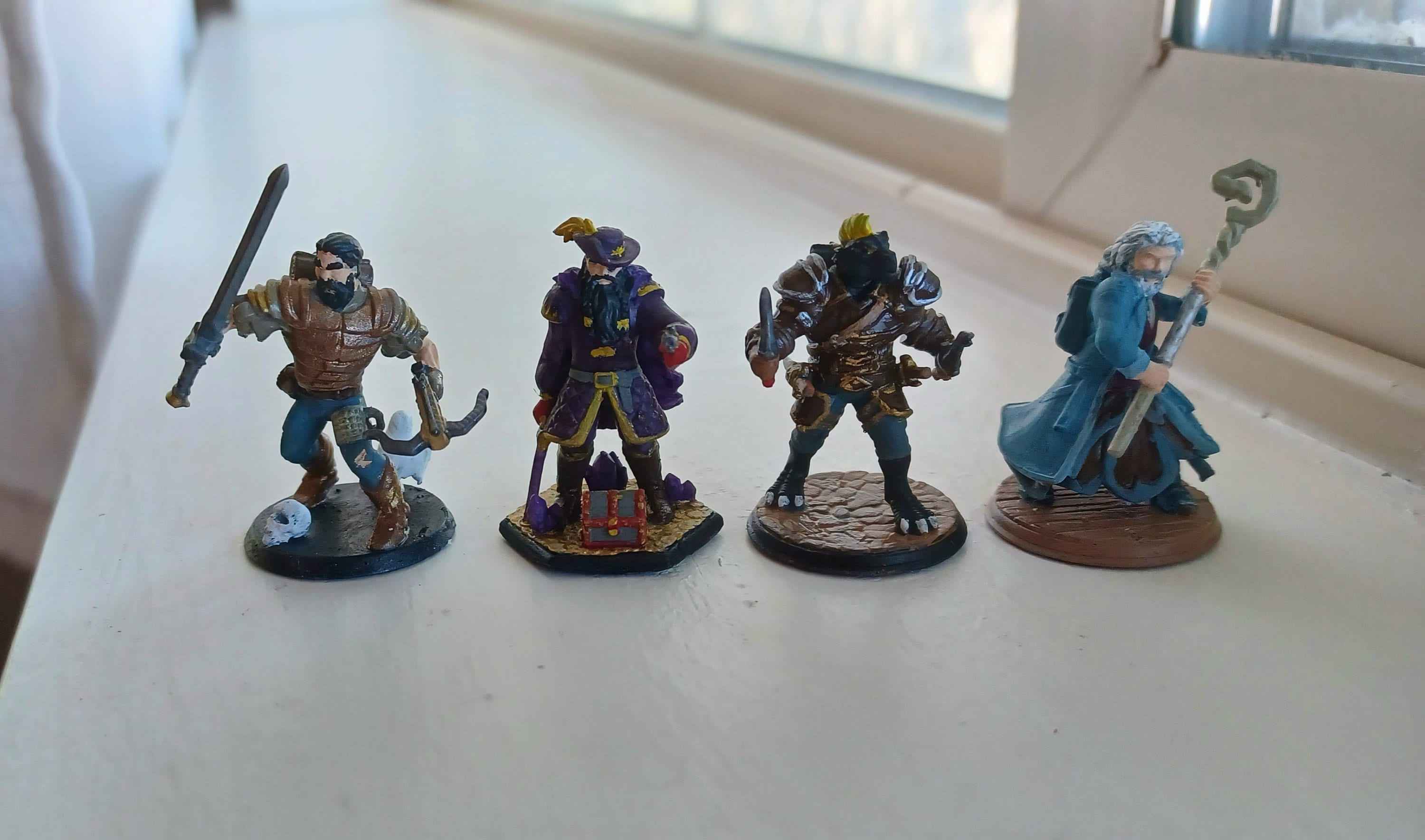 3D Printed Mini Figurines, Custom Mini 3d Prints, Role Playing Mini ...