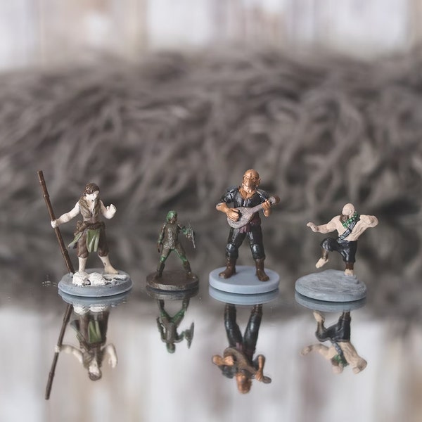 3d Printed Dnd Figurines - Etsy