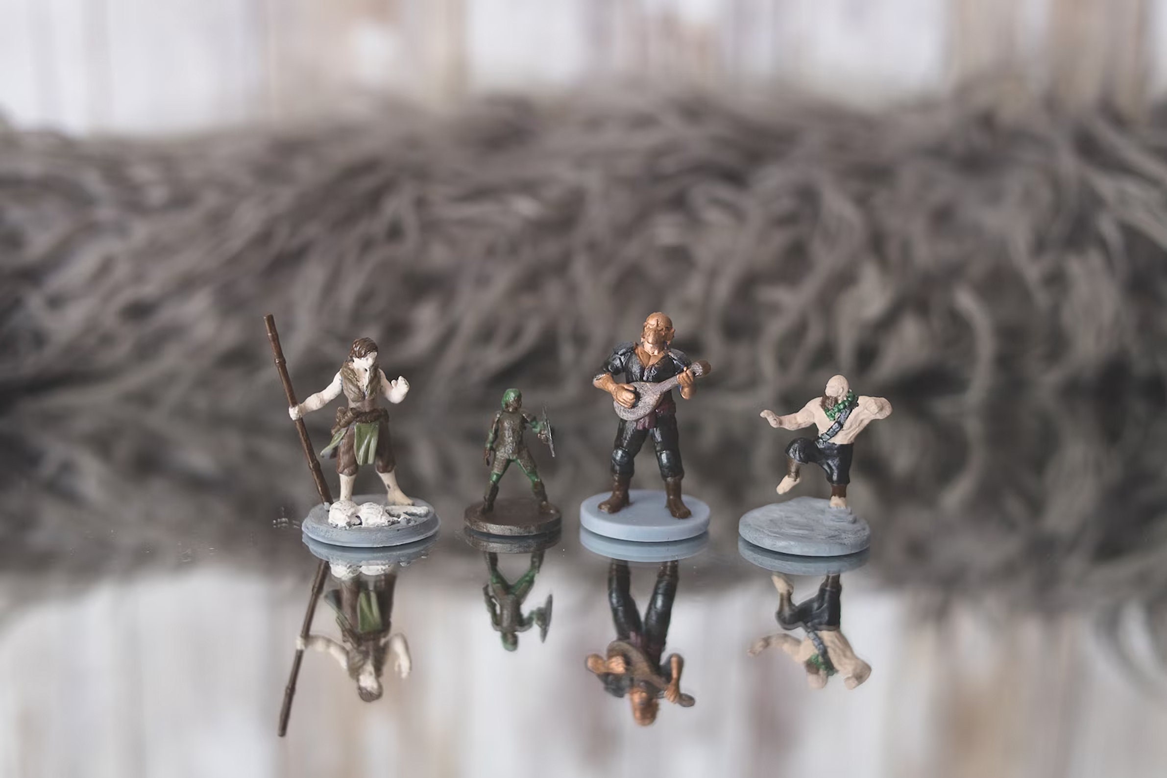 3D Printed Mini Figurines, Custom Mini 3d Prints, Role Playing Mini ...