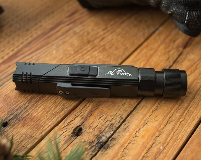 Multifunctional Tactical Flashlight, Headlamp, Work Light, Rechargeable ...