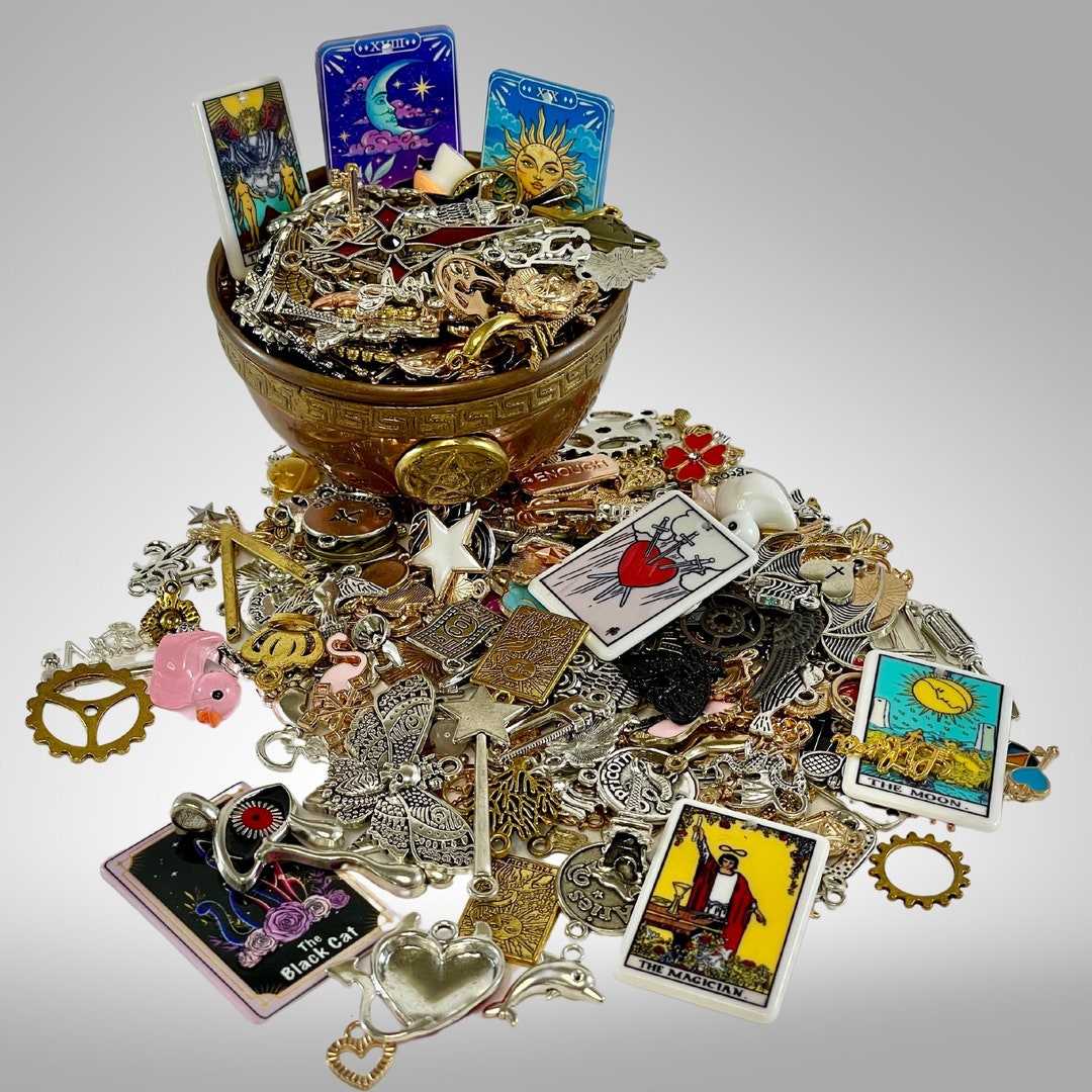 Charm Kit, Mystery Scoop, Charm Casting Scoop, Divination Tools - Etsy