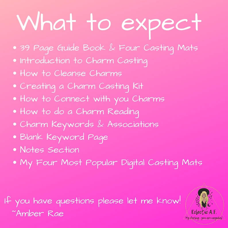 Charm Casting Guide E-book: Casting Mats Included (digital Download) - Etsy