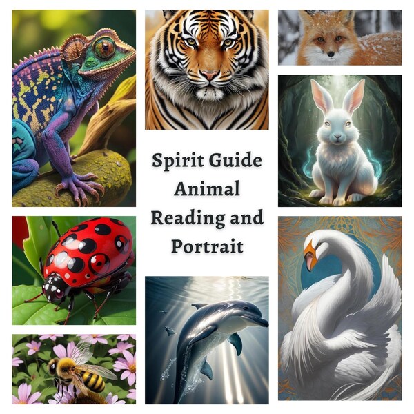 Animal Guide Art - Etsy