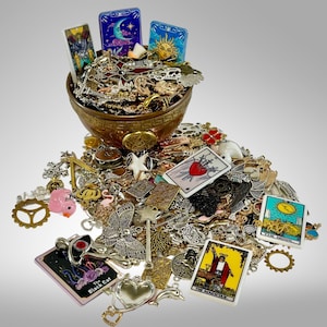 Divination Charms, Charm Kit, Charm Casting, Mystery Scoop - Etsy