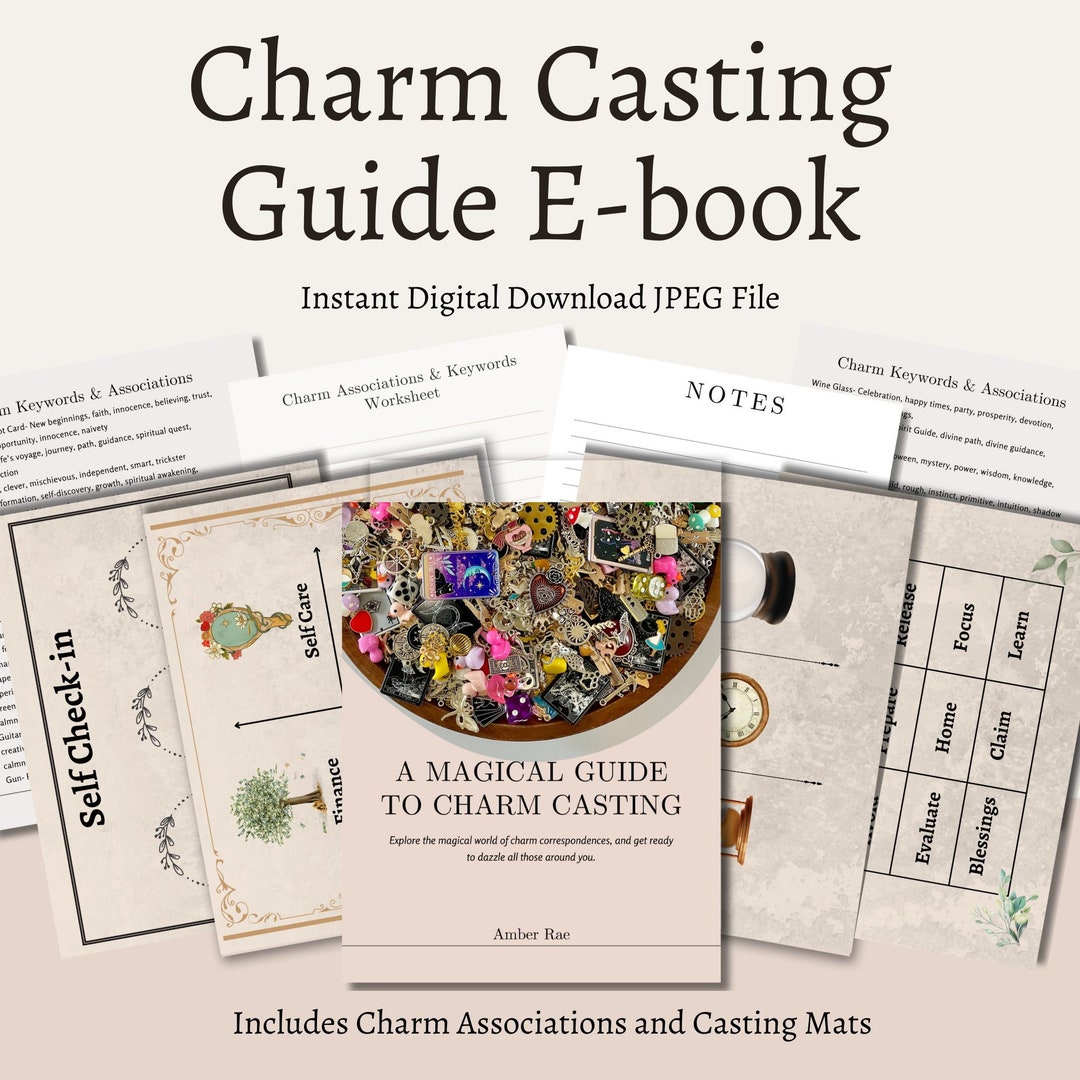 Charm Casting Guide, Charm Casting E-book, Divination Guide - Etsy