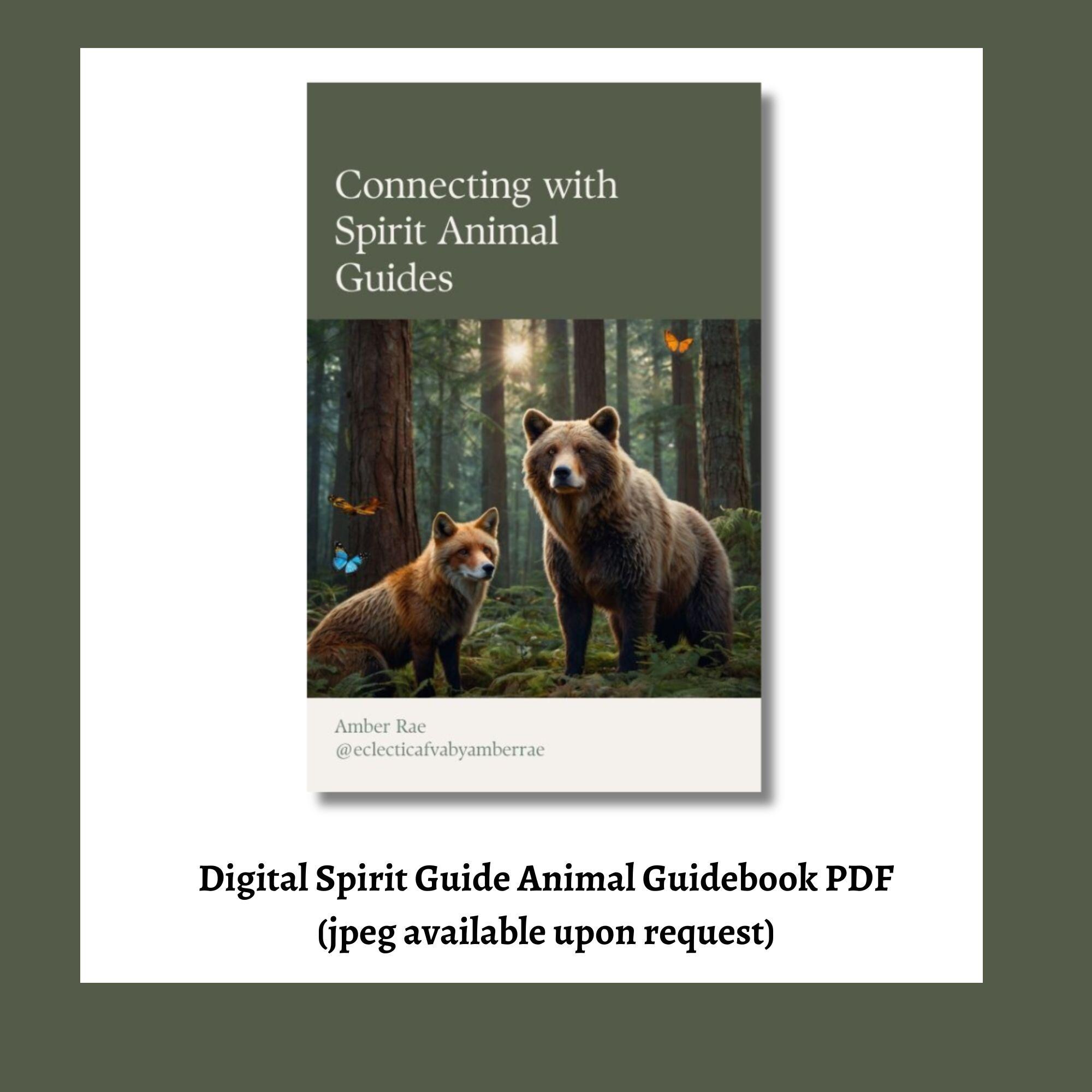 Animal Spirit Guide Psychic Reading: Custom Portrait & Channeled ...