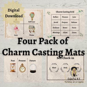 Charm Casting Guide, Charm Casting E-book, Divination Guide - Etsy
