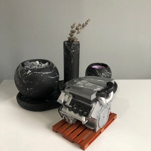 Mercedes-benz M113K AMG Engine 3D Printed Home Office Shop Decor ...