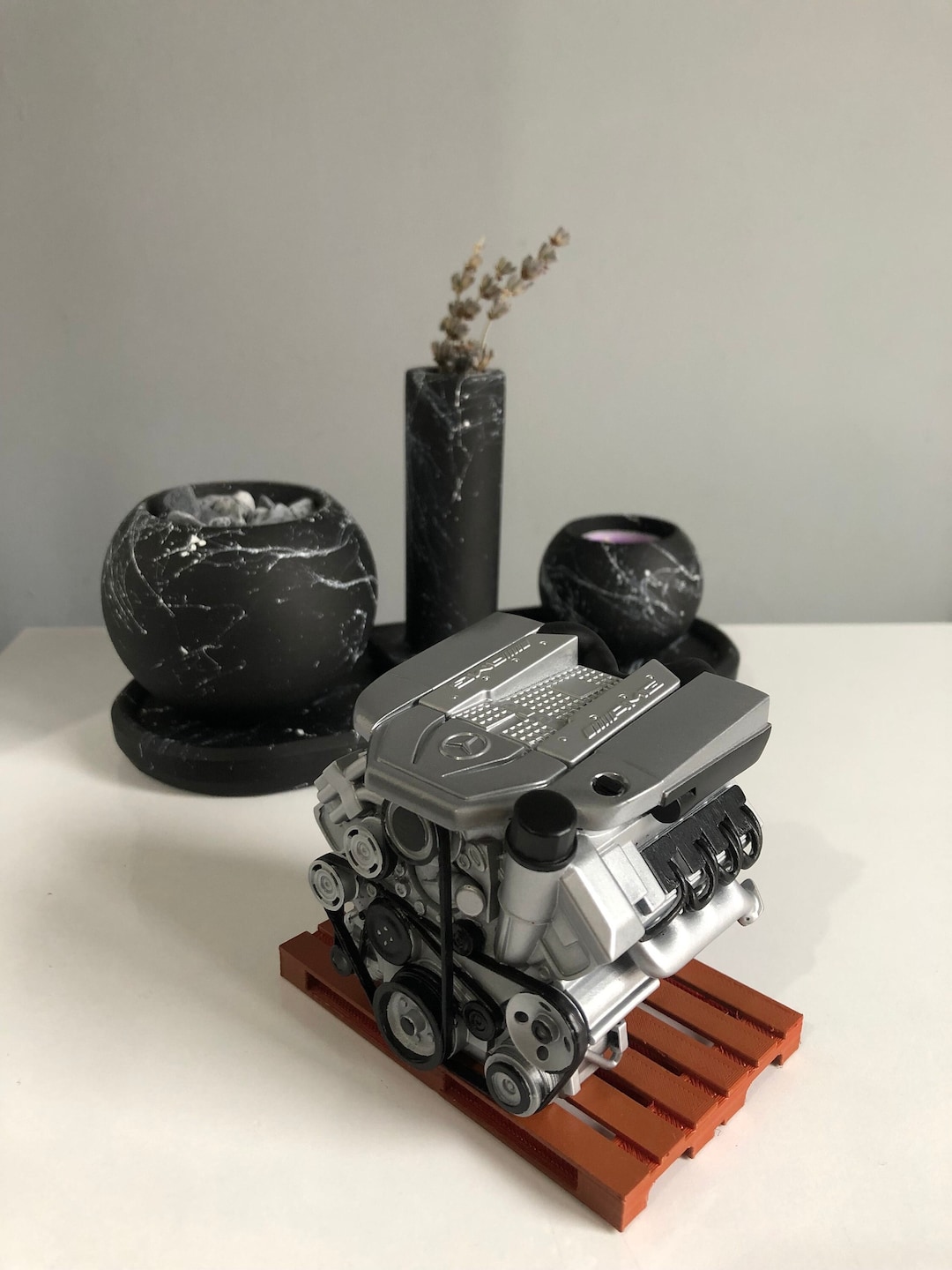 Mercedes-benz M113K AMG Engine 3D Printed Home Office Shop Decor ...