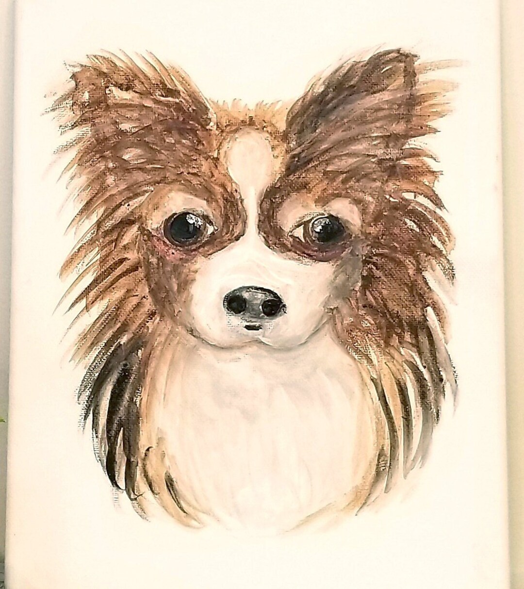 Custom Pet Portrait by Artist, Hand Painted, Original, All-natural Oil ...