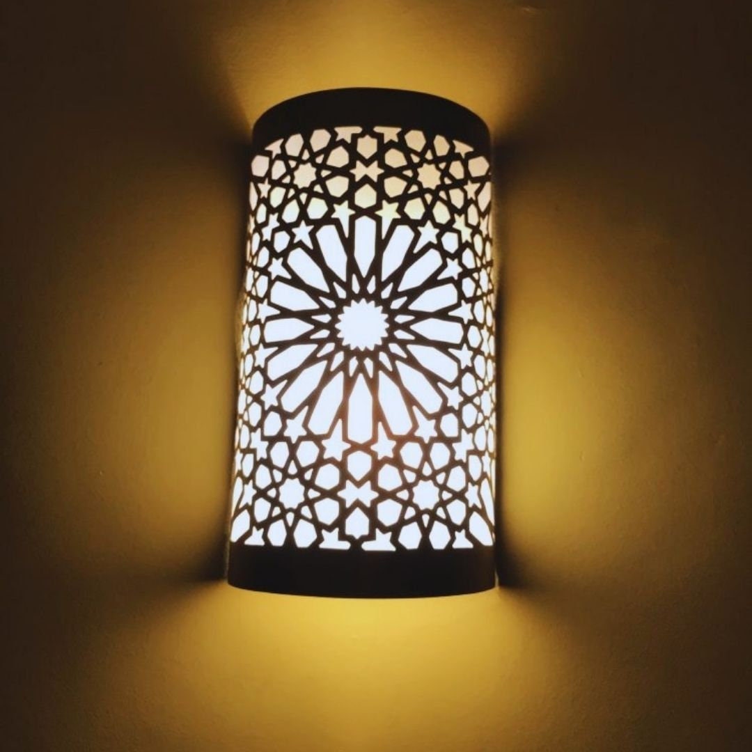 Luxurious Moroccan Wall Lamp, Antique Brass Wall Lamp 100% Handmade ...