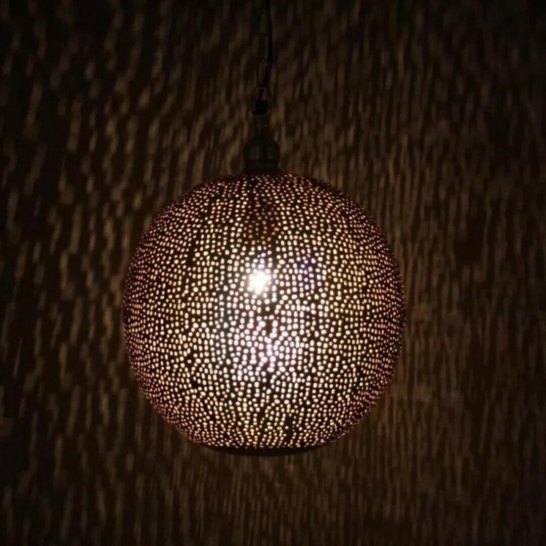 Moroccan Pendant Lamp, Ball Light Fixtures, Moroccan Pendant Lamp ...