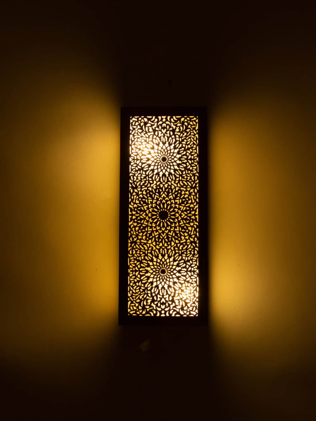 Moroccan Wall Light With a Stunning Luminous Effect.,moroccan Sconce ...