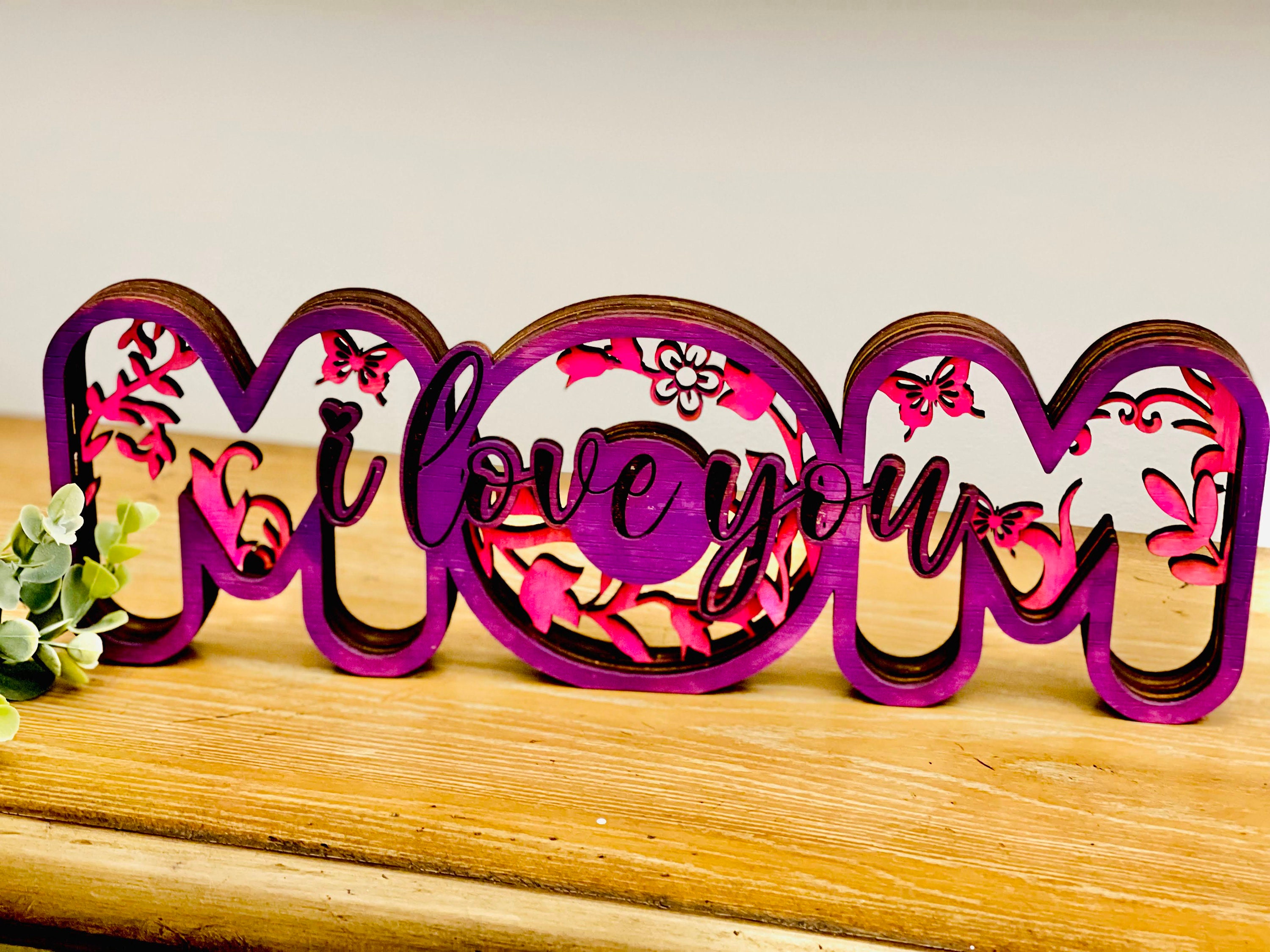 I Love You Mom Sign / Mother's Day Sign - Etsy I Love You Mom Sign / Mother's Day Sign - Etsy