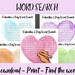Valentine's Day Word Search | Valentine's Day Games Printable | Party ...