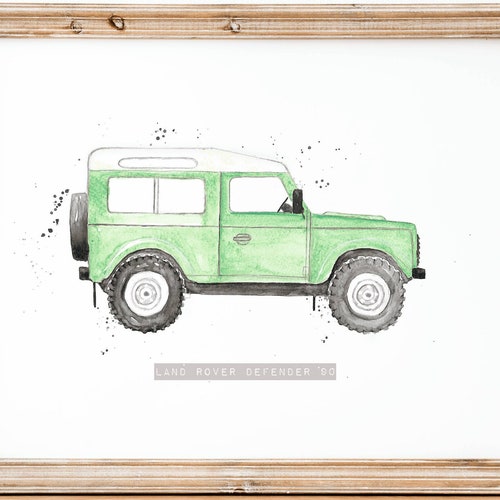 Land Rover Defender Land Rover Model Wooden Land Rover Land | Etsy