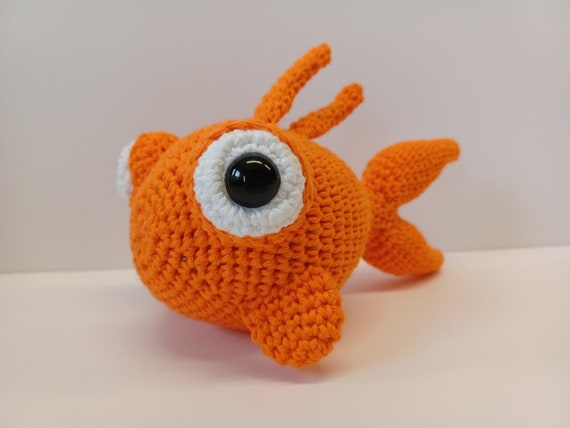 The Cat in the Hat Fish Crochet Pattern English | Etsy UK