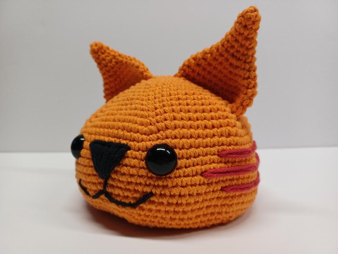 Reversible Cat Crochet Pattern, Reversible Mood Cat, Amigurumi Pattern ...