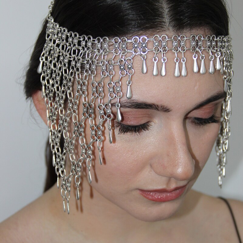 Chainmail Headdress - Etsy