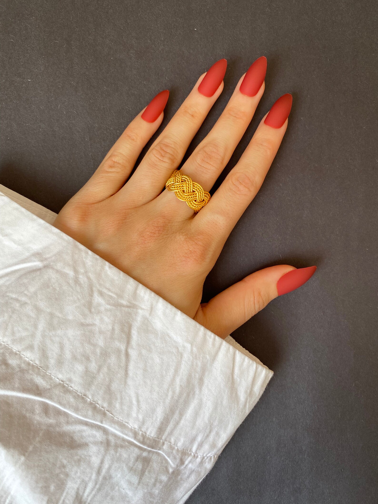 Gold Statement Rings Adjustable Rings Boho Style Gold Ring - Etsy
