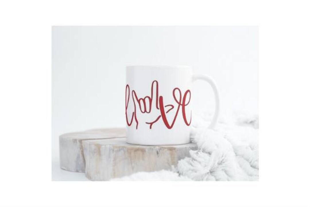 Love Coffee Mug | Coffee Mug | Love | Sign Language | Sign Language Mug ...