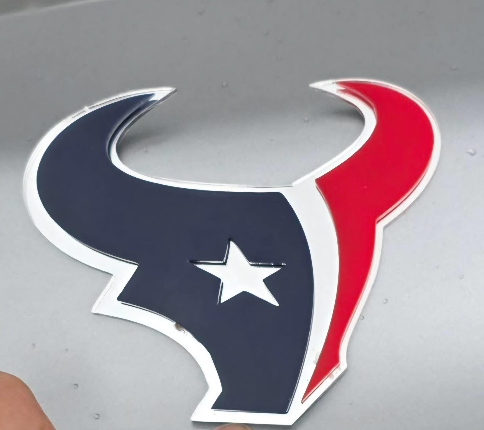 Houston Texans Acrylic Car Emblem - Etsy