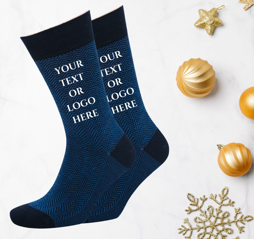 Personalized Custom Socks, Monogram Socks, Funny Socks, Christmas Gift ...