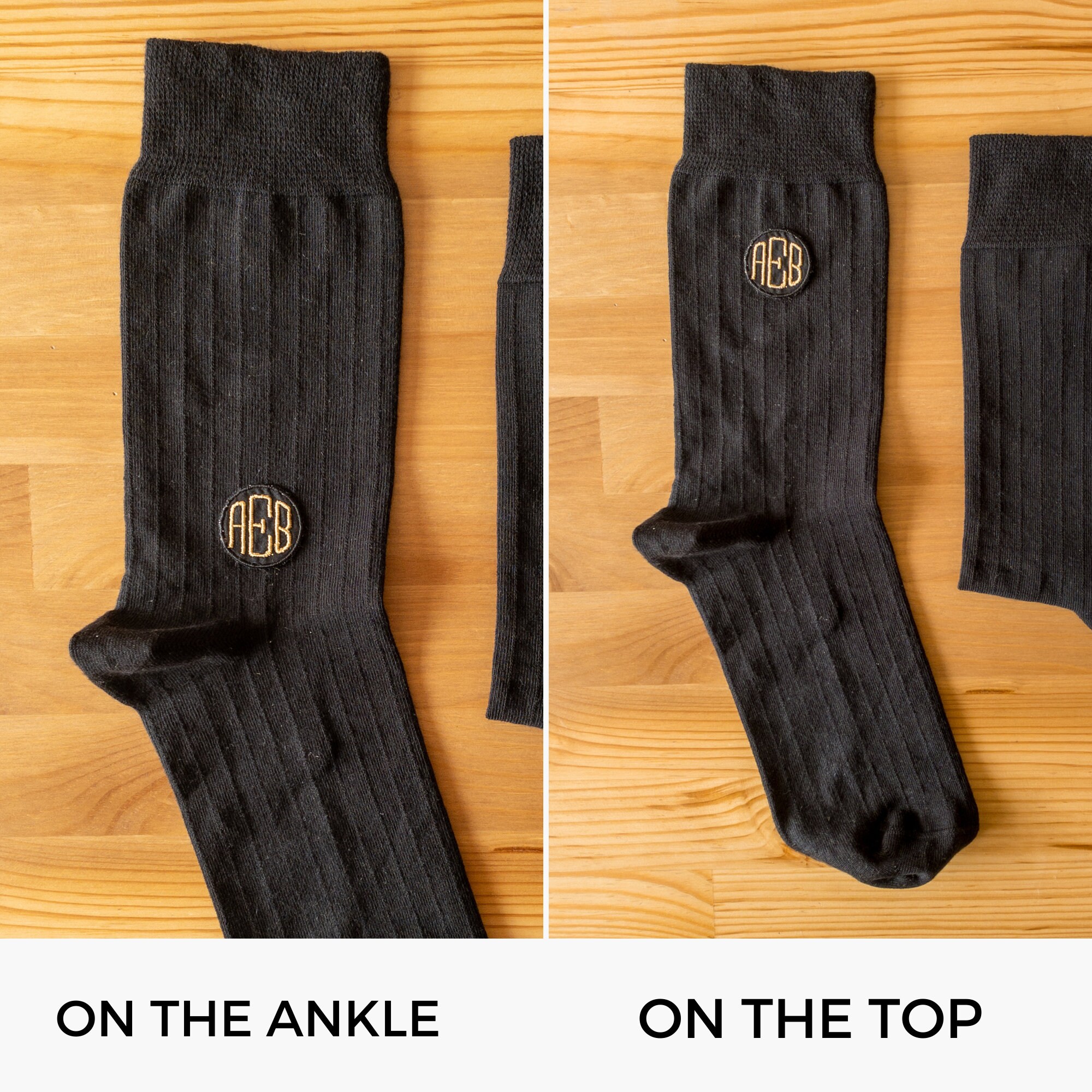 Embroidered Socks for Ring Bearer, Ring Bearer Gift, Personalised ...
