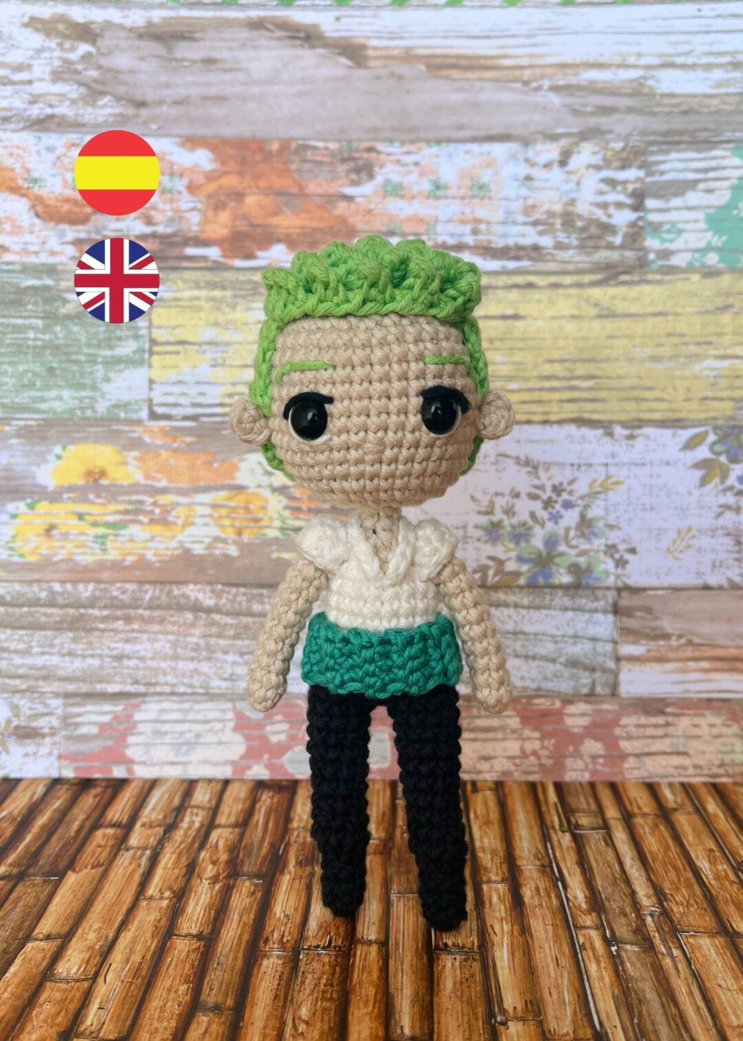 Pirate Swordsman Amigurumi Pattern / Amigurumi Doll Pattern Swordsman ...