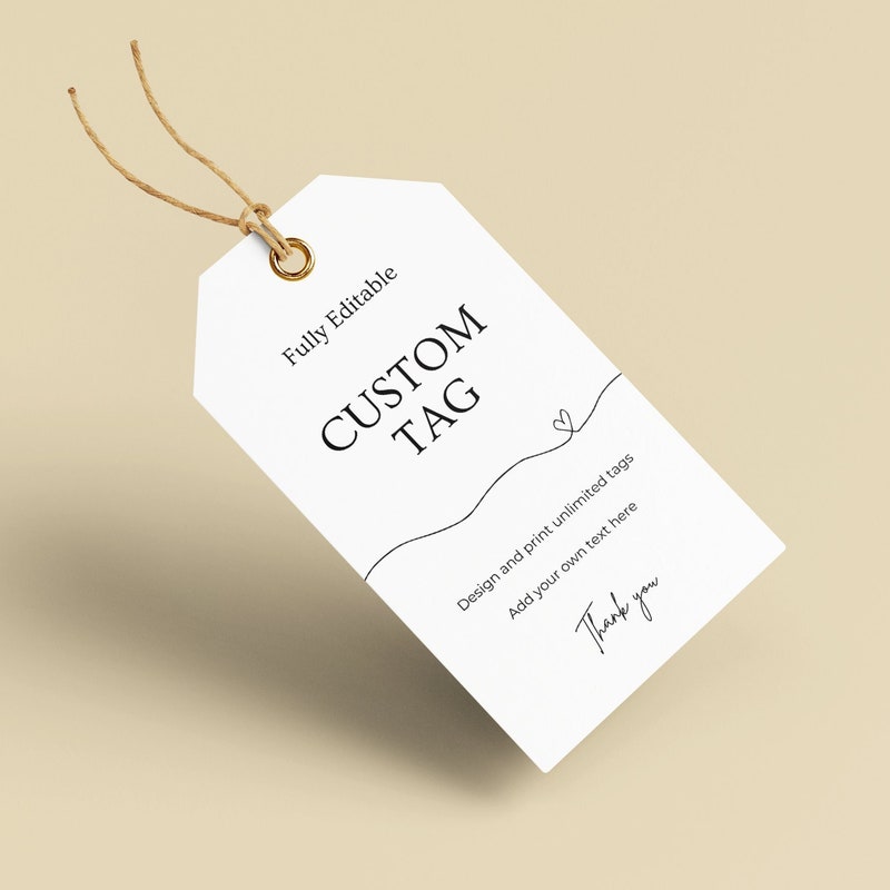 Editable Tags - Etsy