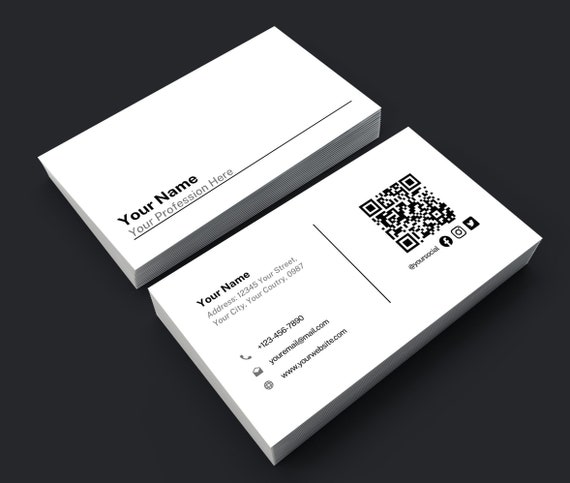 Qr Code Business Card
