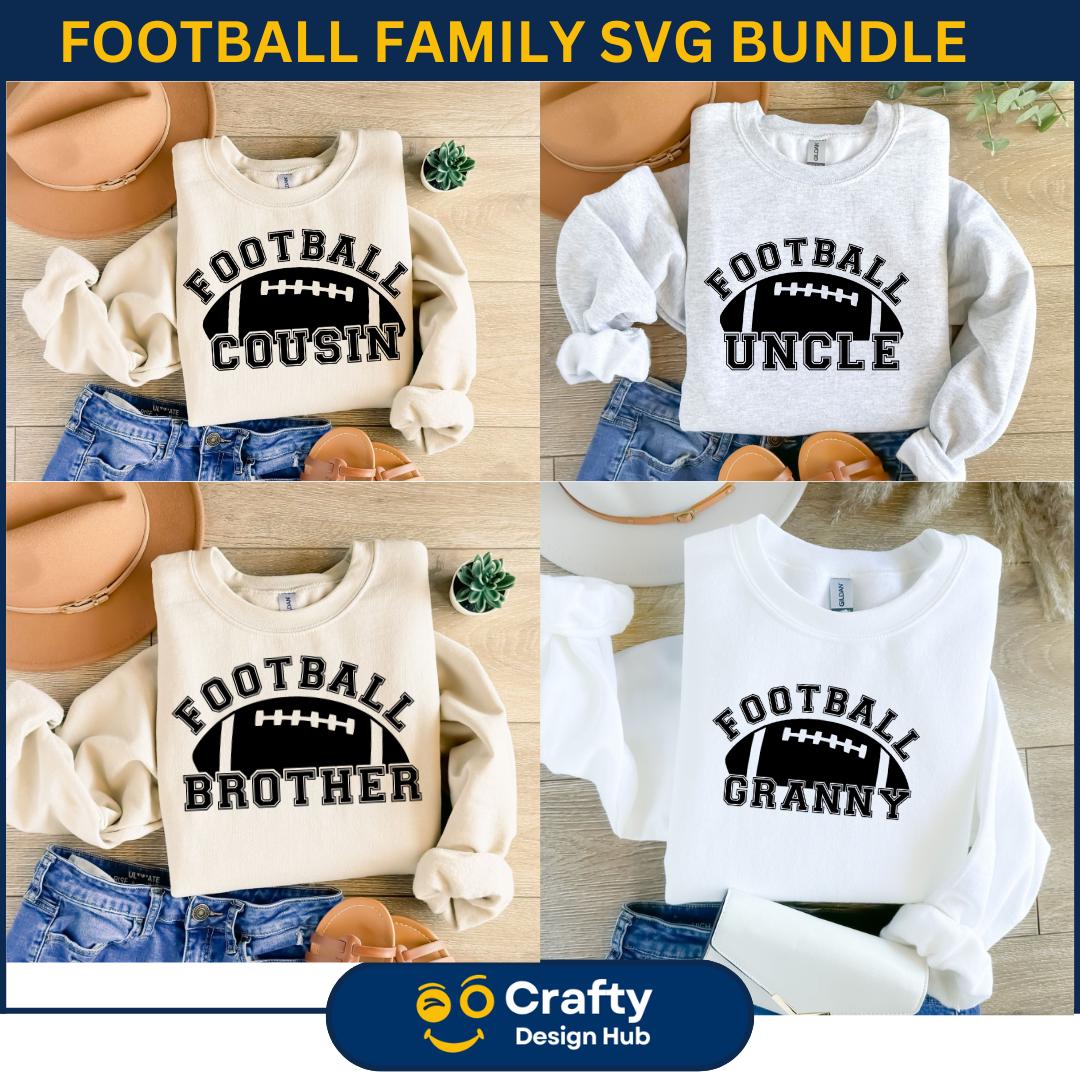 Football Family Svg Bundle, Football Svg, Football Svg Bundle, Game Day ...